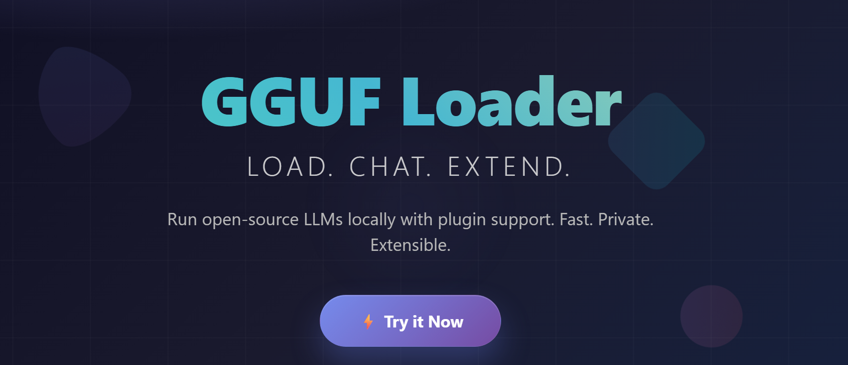 GGUF Loader - Enterprise-Grade Local AI Deployment Platform